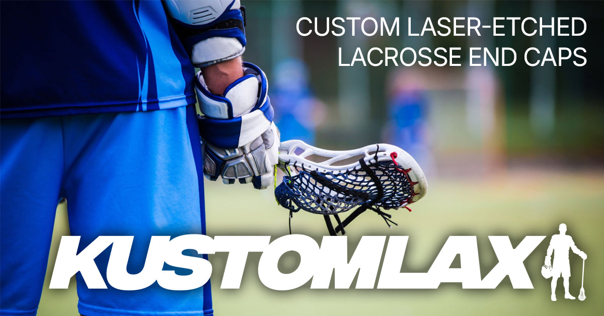 KustomLax | Custom Laser-Etched Lacrosse End Caps